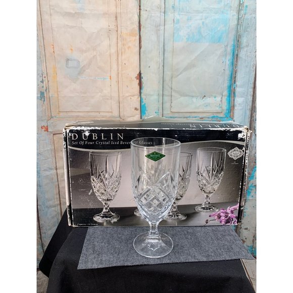 Shannon Crystal By Godinger Dining Shannon Crystal By Godinger Dublin Iced Beverage Glasses